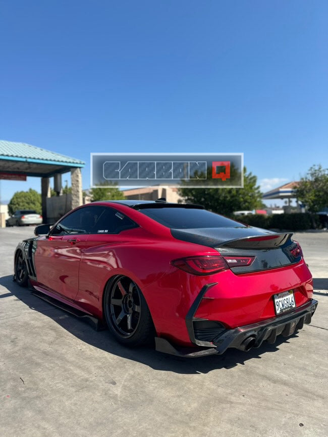 Q60 Diffuser W/ Third Brake Light – CarbonQ