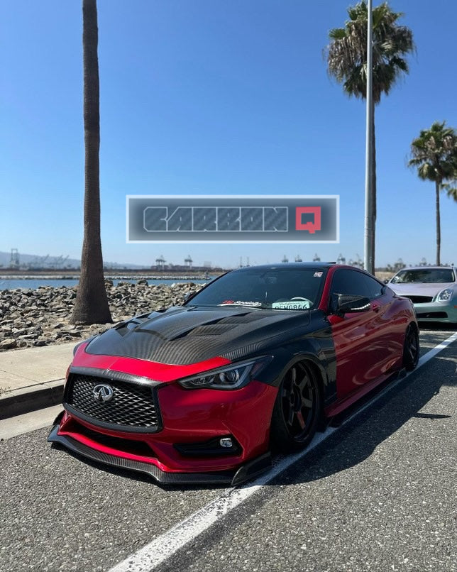 Q60 Front Lip – CarbonQ